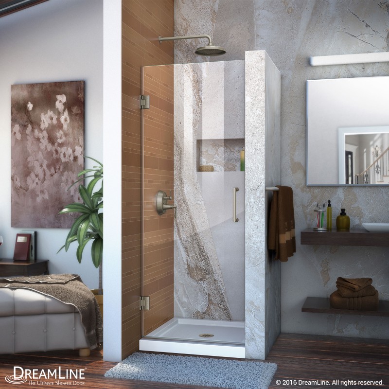 Unidoor 23 - 30 Hinged Shower Door - Lowes